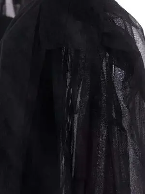 Simone Rocha Frill-detail Tulle Skirt - Black