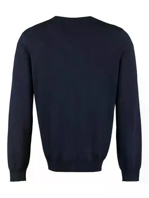 THE (ALPHABET) V-neck Wool Sweater