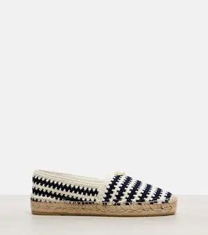 Prada Crochet Espadrilles