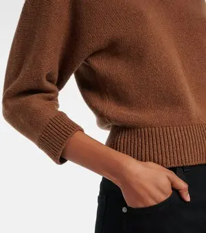 Khaite Herve Cashmere Sweater - Brown