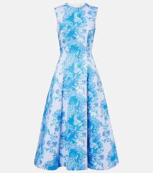 EMILIA WICKSTEAD Mara Maxi Dress - Blue
