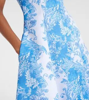 EMILIA WICKSTEAD Mara Maxi Dress - Blue