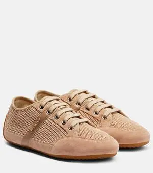 Givenchy Gold Tone Sneakers For Women