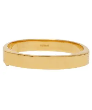 TOTEME Signature 18kt -plated Bangle - Gold