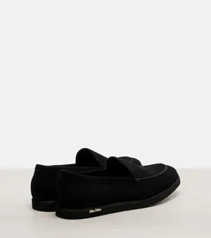 Max Mara Softmoc Suede Moccasins