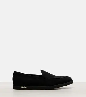 Max Mara Softmoc Suede Moccasins