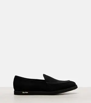 Max Mara Softmoc Suede Moccasins