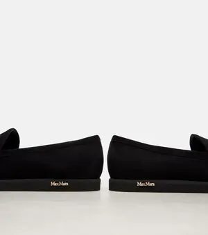 Max Mara Softmoc Suede Moccasins