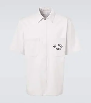 Givenchy Paris Cotton Bowling Shirt