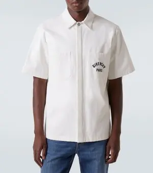 Givenchy Paris Cotton Bowling Shirt