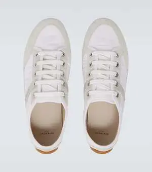 Givenchy Slim Suede-trimmed Sneakers