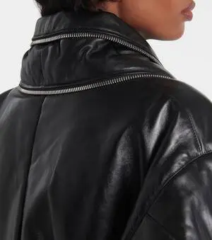 Givenchy Leather Bomber Jacket