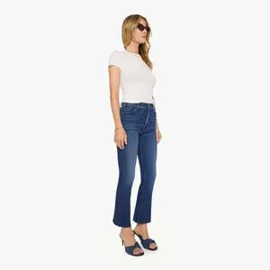 MOTHER The Hustler Ankle Taking Chances Jeans - Blue