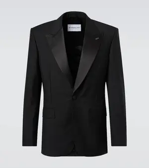 Givenchy Wool And Mohair Tuxedo Jacket