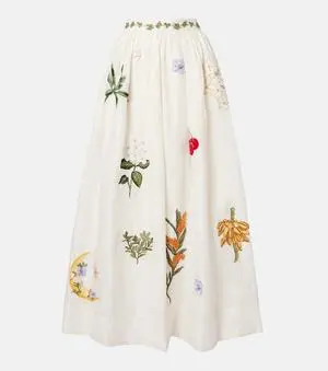 Agua Bendita Embroidered Skirts