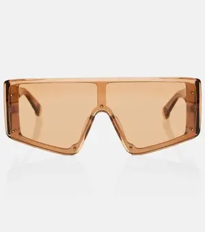 Stella McCartney Runway Flat-top Sunglasses - Beige