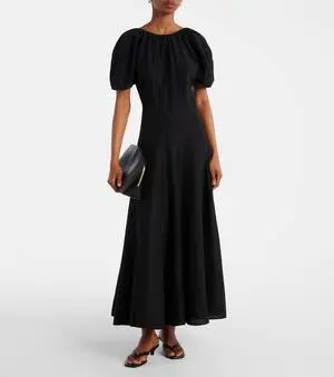 Tory Burch Jersey Maxi Dress - Black