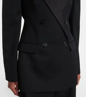 Givenchy Double-breasted Wool Blazer