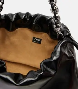 Loewe Flamenco Large Leather Shoulder Bag