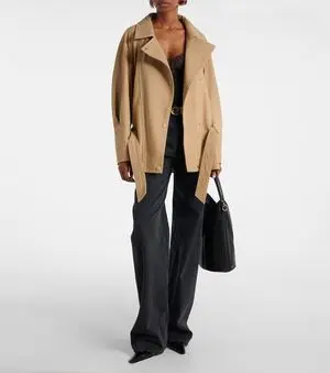 Nour Hammour Buffy Leather Jacket