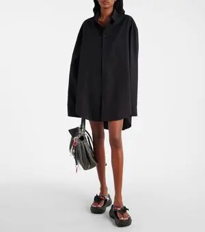 Balenciaga X Crocs Jibbitz Platform Thong Sandals - Black