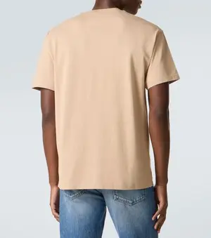 Givenchy Logo Cotton Jersey T-shirt - Beige
