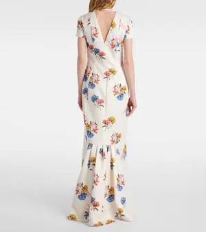 EMILIA WICKSTEAD Fosette Floral Maxi Dress - Multicoloured