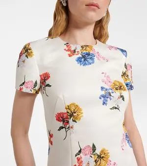 EMILIA WICKSTEAD Fosette Floral Maxi Dress - Multicoloured