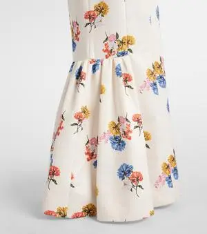 EMILIA WICKSTEAD Fosette Floral Maxi Dress - Multicoloured