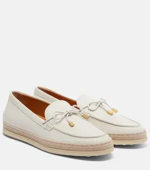 TOD'S Tod's Leather Loafers White