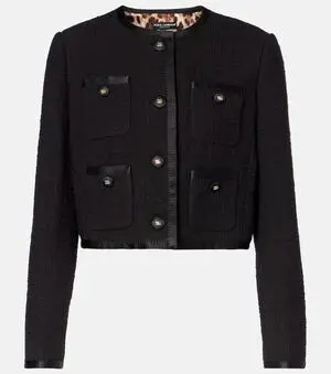 Dolce & Gabbana Dg Cotton-blend Jacket
