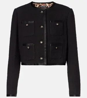 Dolce & Gabbana Dg Cotton-blend Jacket