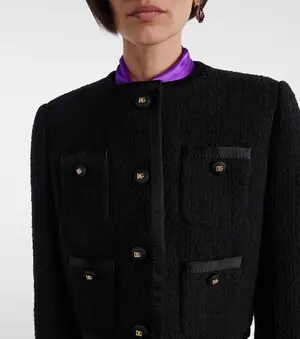 Dolce & Gabbana Dg Cotton-blend Jacket