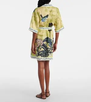 ALEMAIS Alémais Rochester Belted Mini Dress