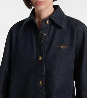 Givenchy Cocoon Denim Shirt
