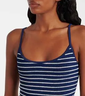 Hunza G Striped Pamela Swimsuit