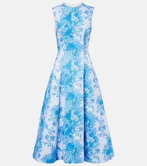 EMILIA WICKSTEAD Mara Maxi Dress - Blue