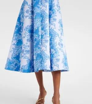 EMILIA WICKSTEAD Mara Maxi Dress - Blue