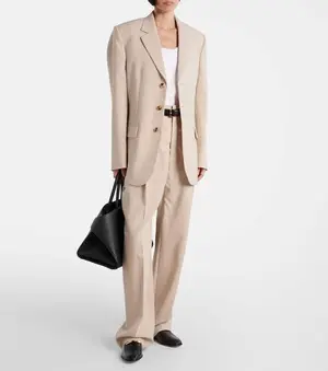Wardrobe.NYC Virgin Wool Single-breasted Blazer