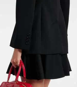 Givenchy Satin-trimmed Wool Blazer