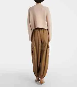 Max Mara Funale Wool And Cashmere Sweater - Beige