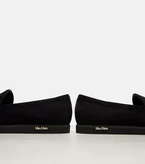 Max Mara Softmoc Suede Moccasins