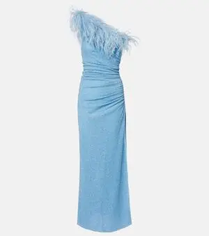 Oseree Printed Evening Dresses