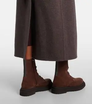 Brunello Cucinelli Wool And Cashmere Wrap Coat
