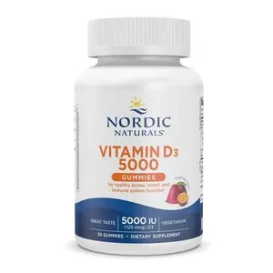 NORDIC NATURALS Vitamin D3 5000 Gummies 30 Gummies - One-color