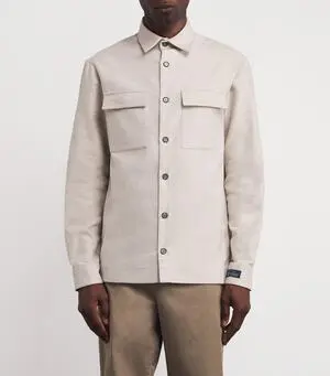 Paul & Shark Cotton-cashmere Overshirt