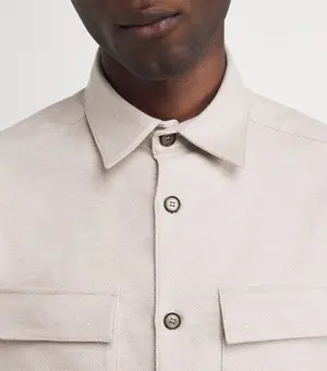 Paul & Shark Cotton-cashmere Overshirt