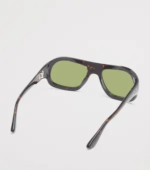 PORT TANGER Acetate Sunglasses - Green