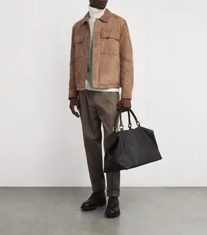 Paul & Shark Aqualeather Suede Shacket