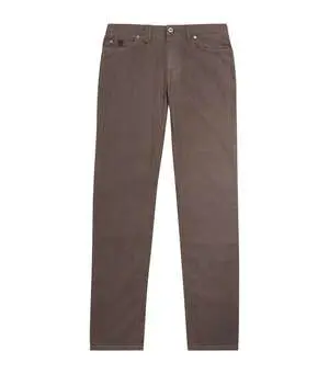 Brioni Meribel Straight Leg Jeans - Brown